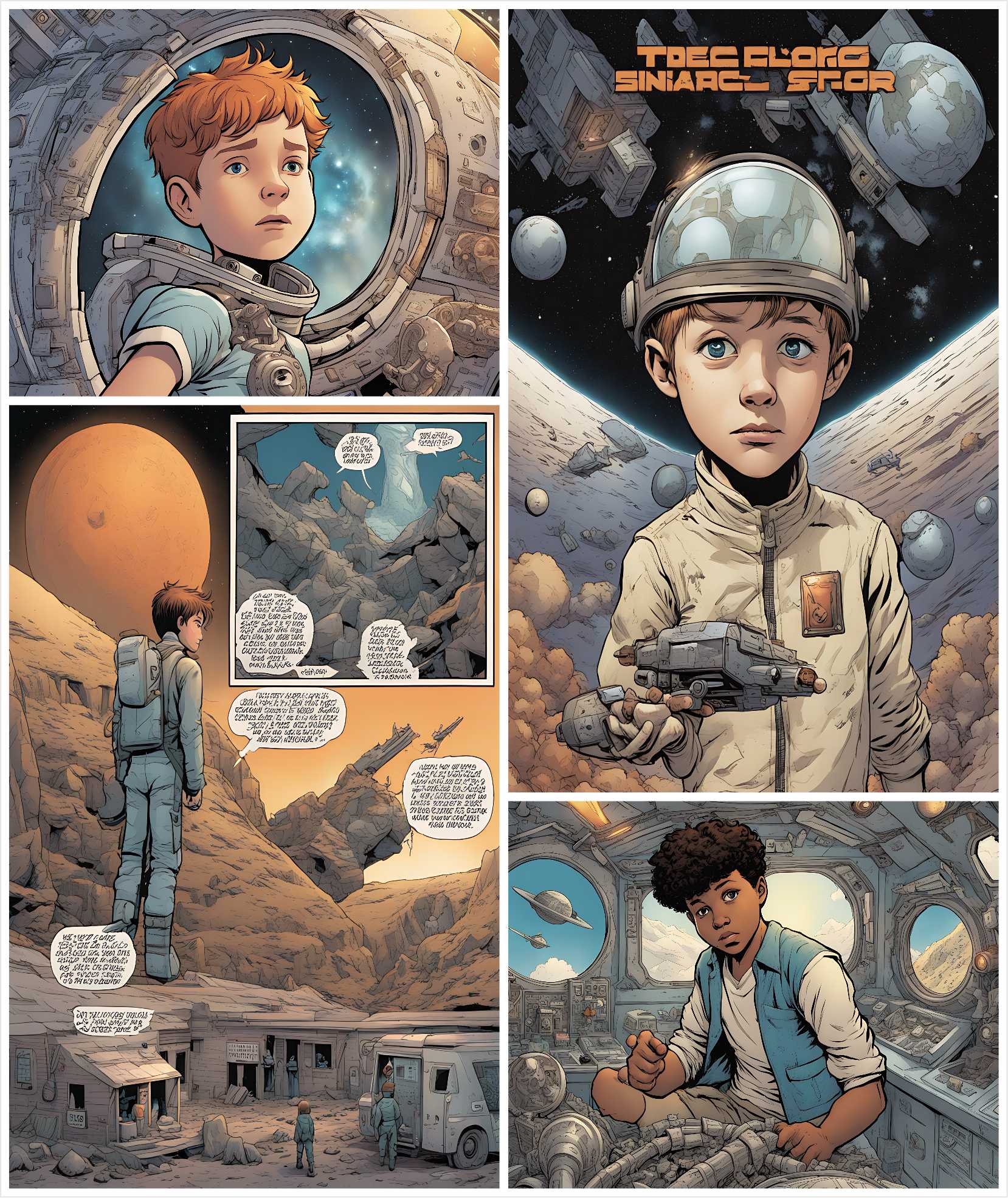 AI Comic Factory - Create your own comics for free online.